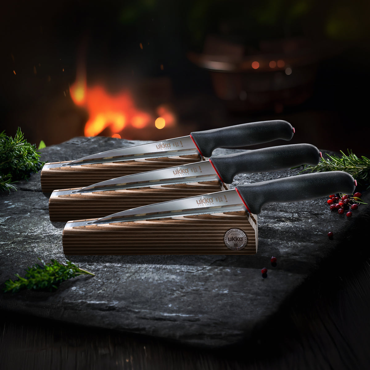 UKKO KNIFE BLOCK + S-GRIP KNIFE – UkkoFinland